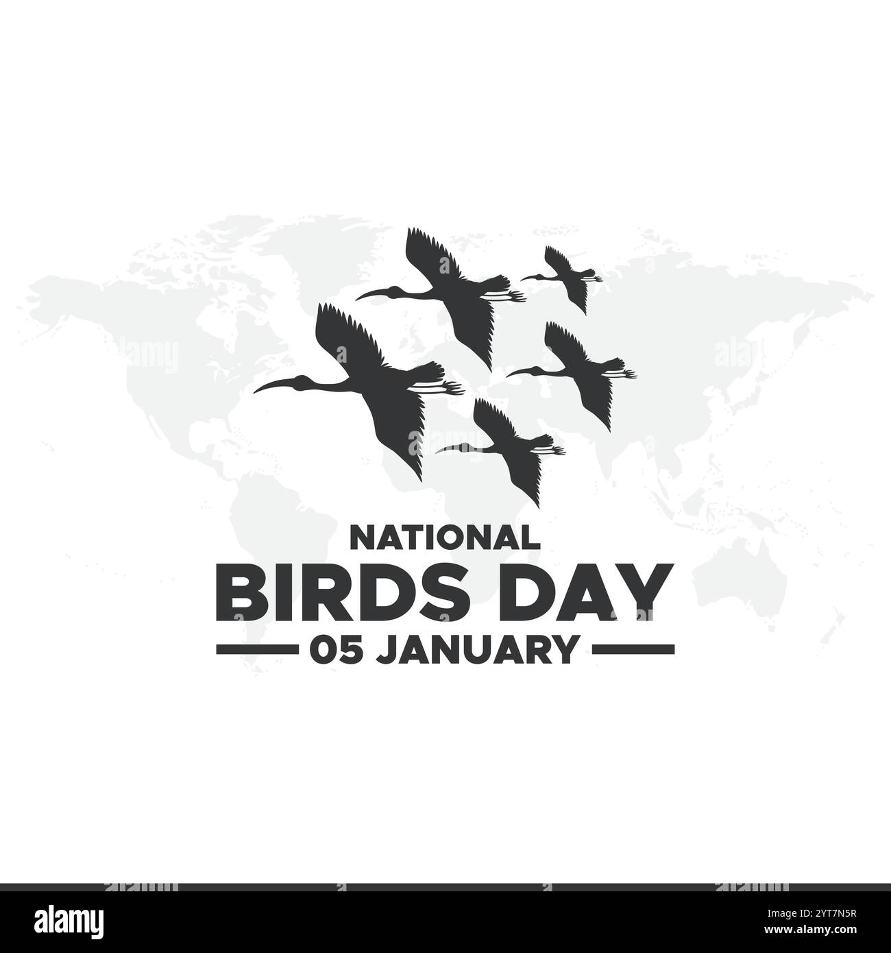 Celebrate national bird day Black and White Stock Photos & Images - Alamy