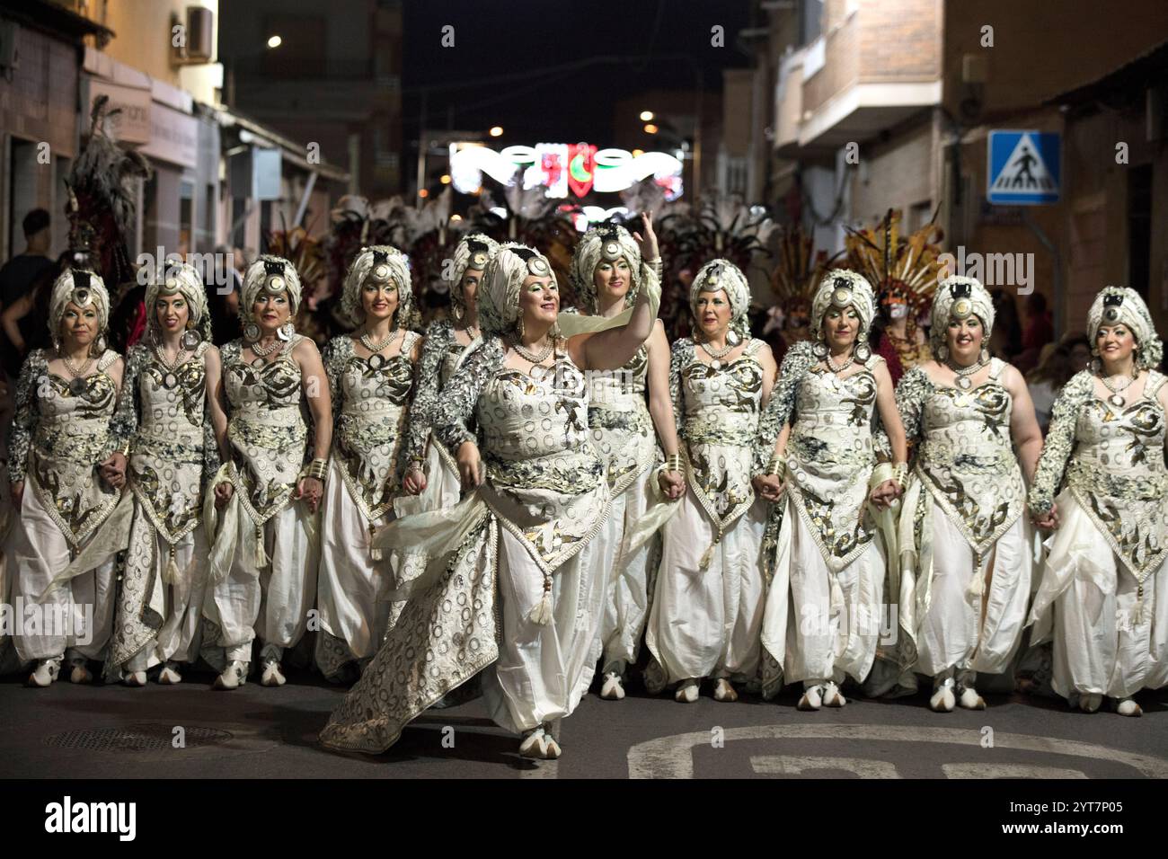 Moros y Cristianos, fiesta, portrait, women, parade, tradition, Rojales ...