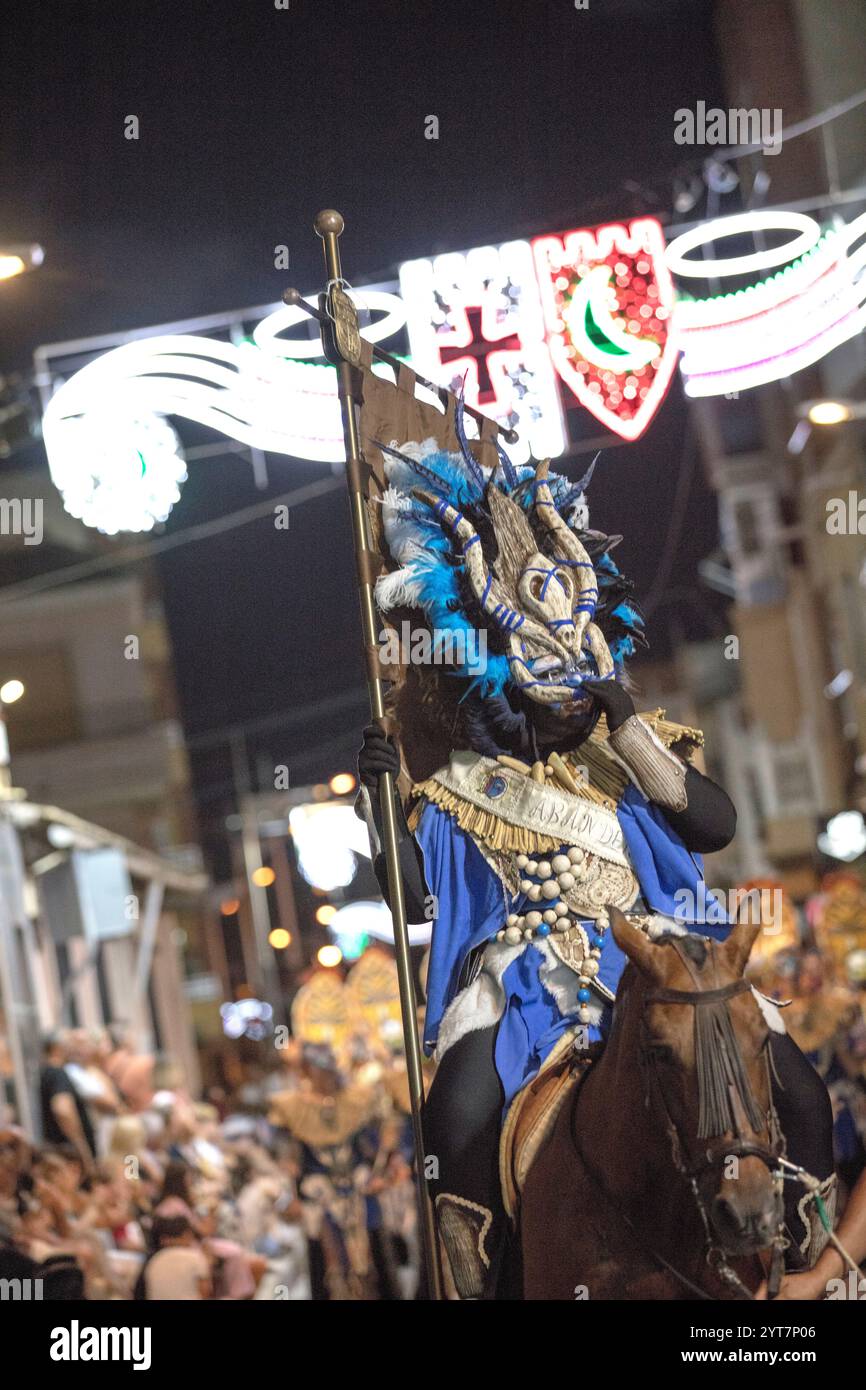 Moros y Cristianos, fiesta, horse, rider, parade, tradition, Rojales ...