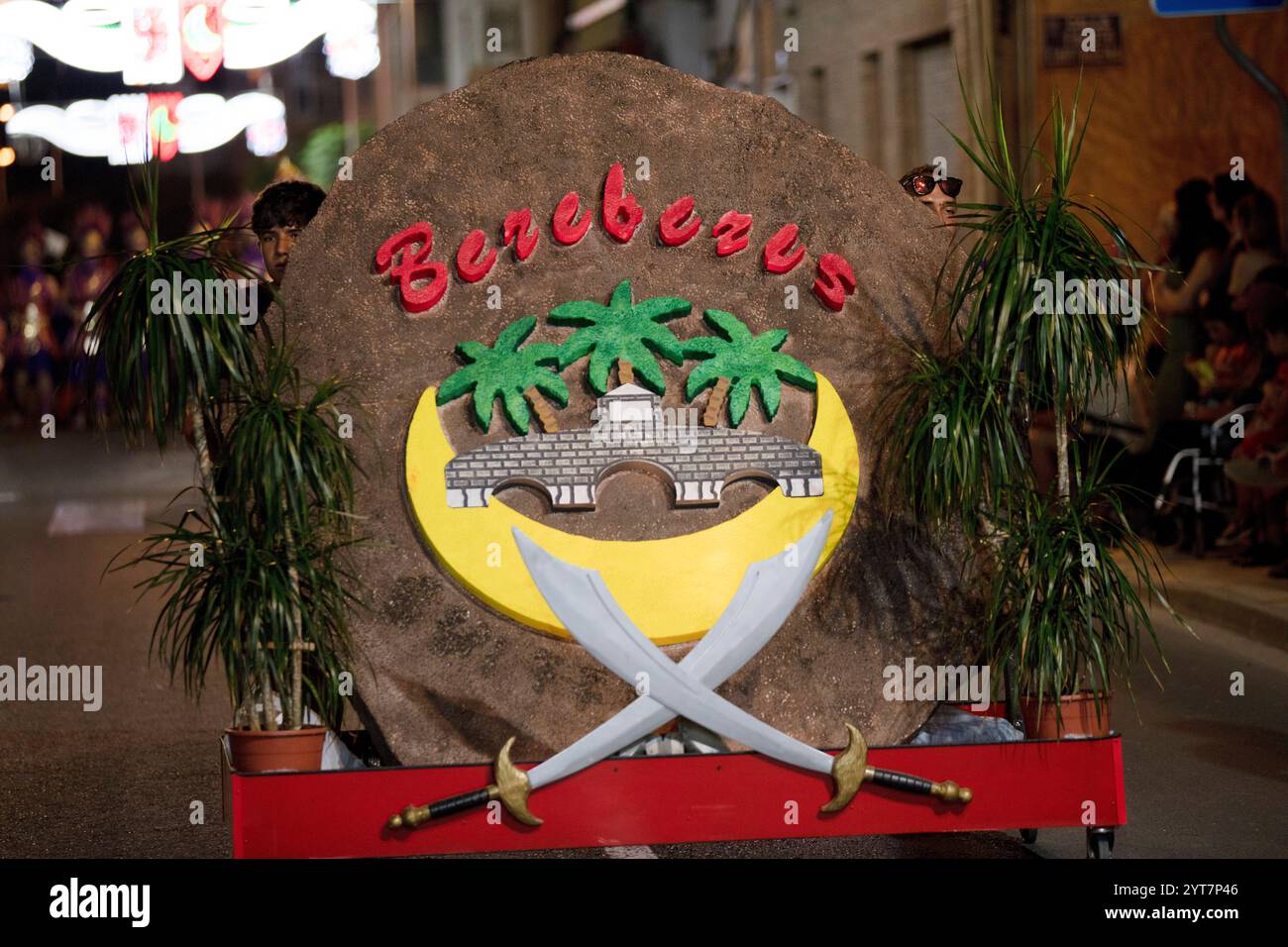 Moros y Cristianos, fiesta, customs, decoration, Rojales, Alicante ...