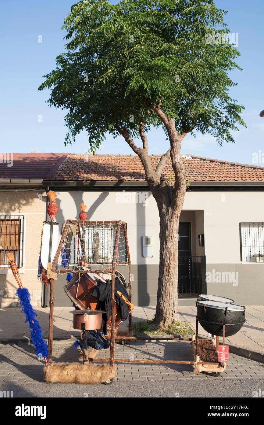 Moros y Cristianos, fiesta, customs, decoration, Rojales, Alicante ...