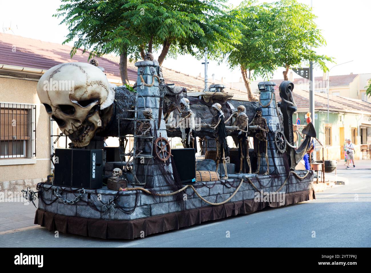 Moros y Cristianos, fiesta, customs, decoration, Rojales, Alicante ...