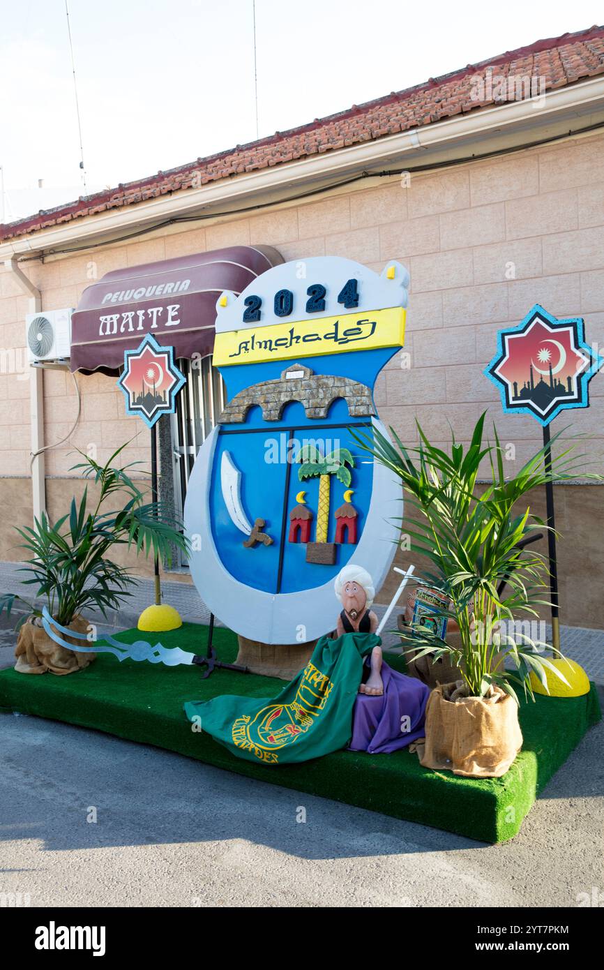 Moros y Cristianos, fiesta, customs, decoration, Rojales, Alicante ...