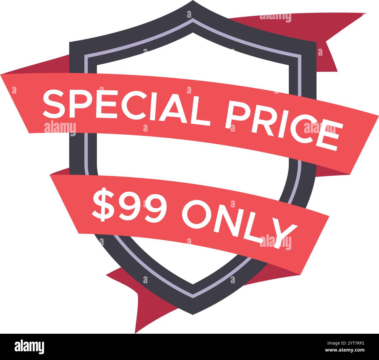 Marketing strategy featuring a pricing shield badge highlighting a ...