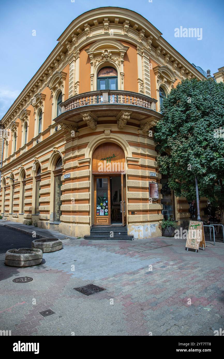 Old, beautifully decorated buildings in a historic old town. Picture ...