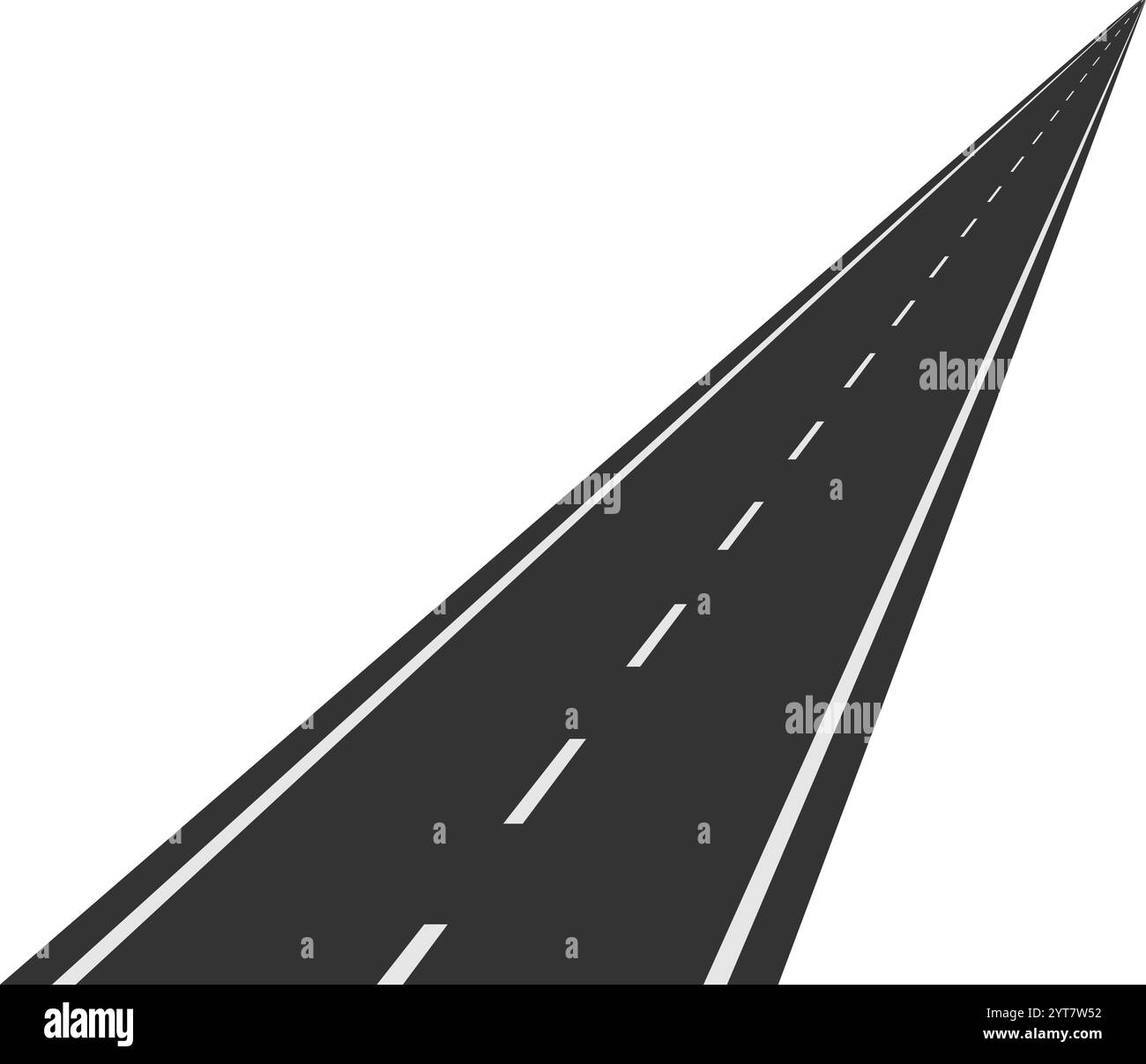 Towards the horizon Black and White Stock Photos & Images - Alamy