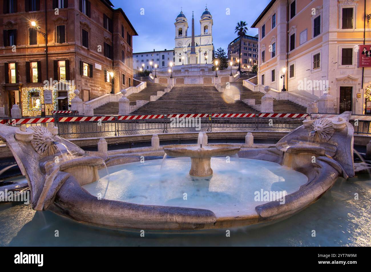 View over a beautiful historic Roman city. At one of the sights, with ...
