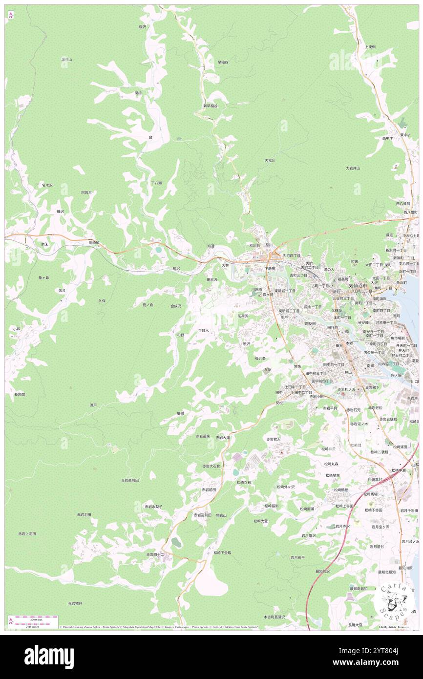 Domeki, Kesennuma Shi, JP, Japan, Miyagi, N 38 54' 6'', N 141 32' 3 ...