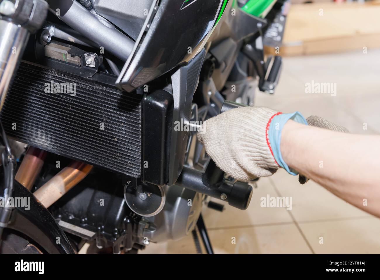 Repair and maintenance of motor vehicles. The master performs ...