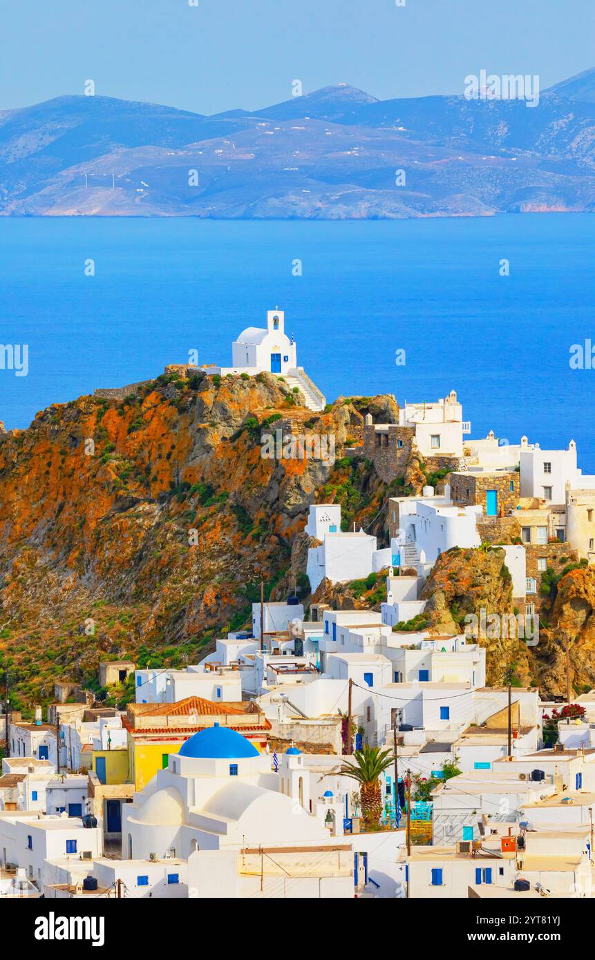 Sifnos chora cyclades island hi-res stock photography and images - Alamy