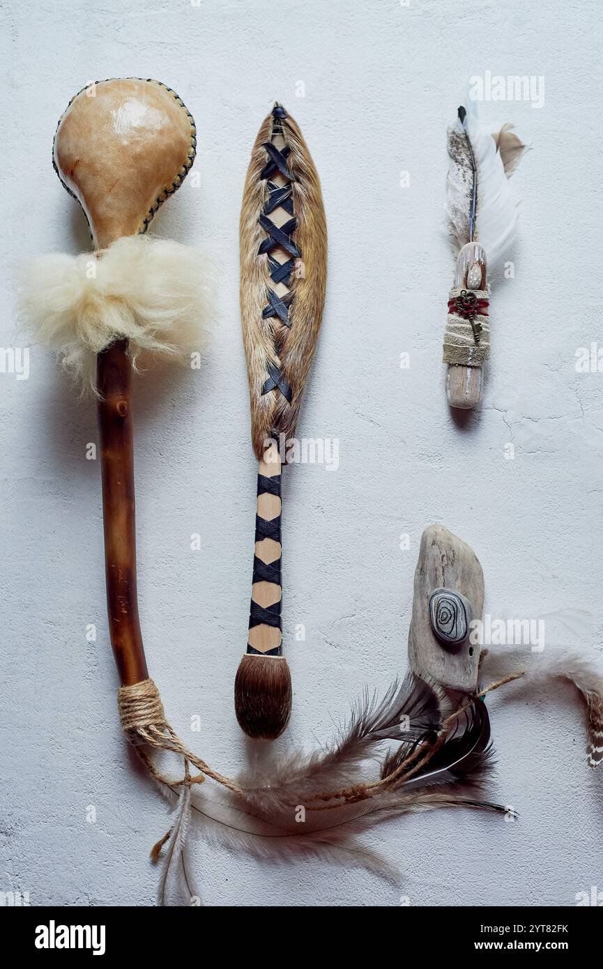 Shamanic objects hi-res stock photography and images - Alamy