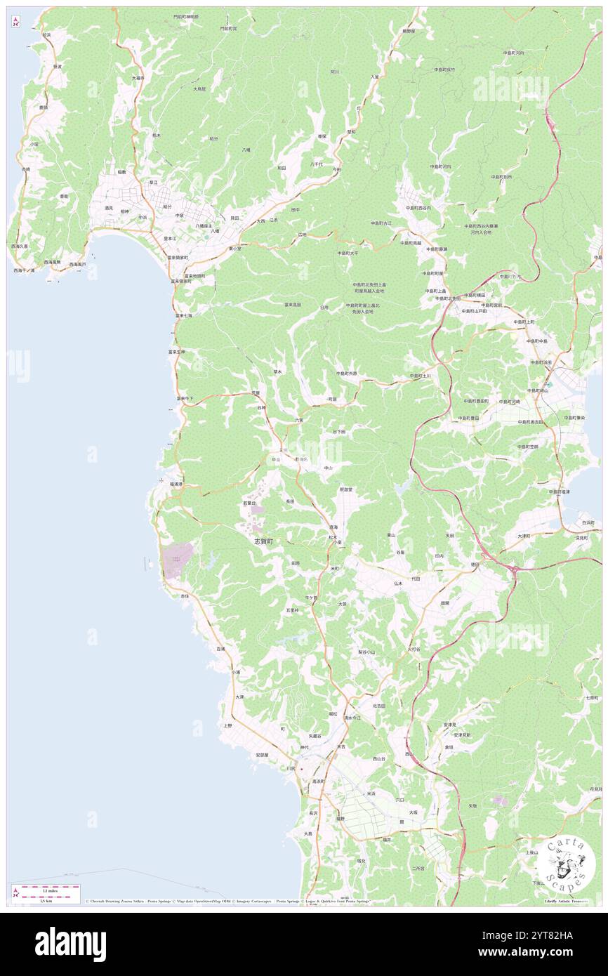 Shika Machi, Hakui Gun, JP, Japan, Ishikawa, N 37 5' 21'', N 136 46' 17 ...