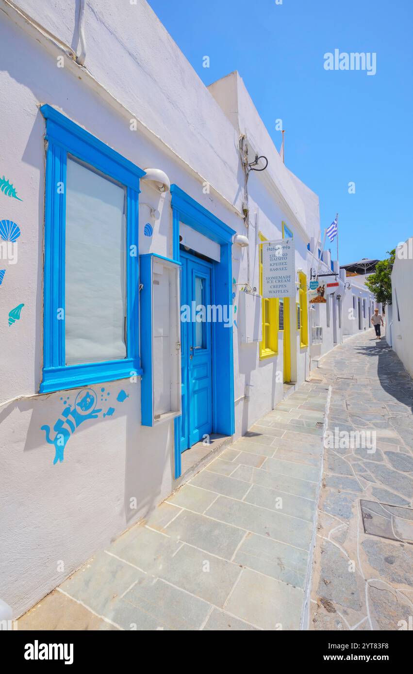 Apollonia village, Apollonia, Sifnos Island, Cyclades Islands, Greece ...