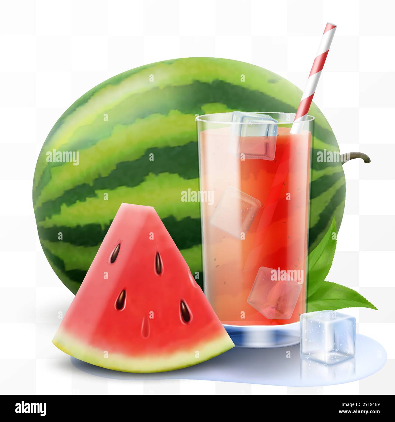 Glassware healthy smoothie on Stock Vector Images - Alamy