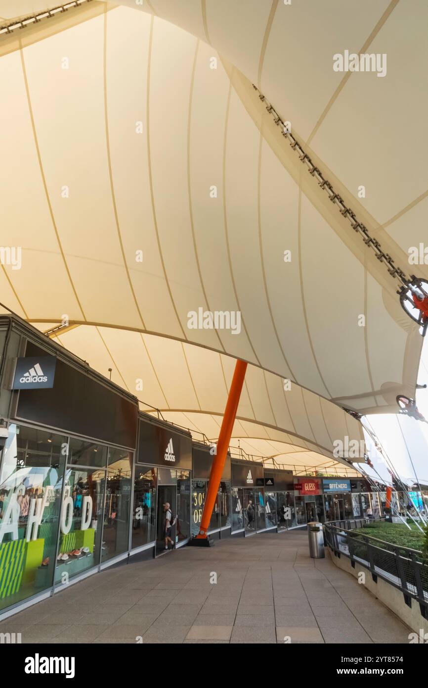England, Kent, Ashford, The Ashford Designer Outlet with Fabric Roof ...