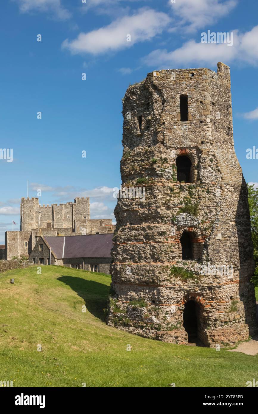 The roman pharos aka roman lighthouse hi-res stock photography and ...