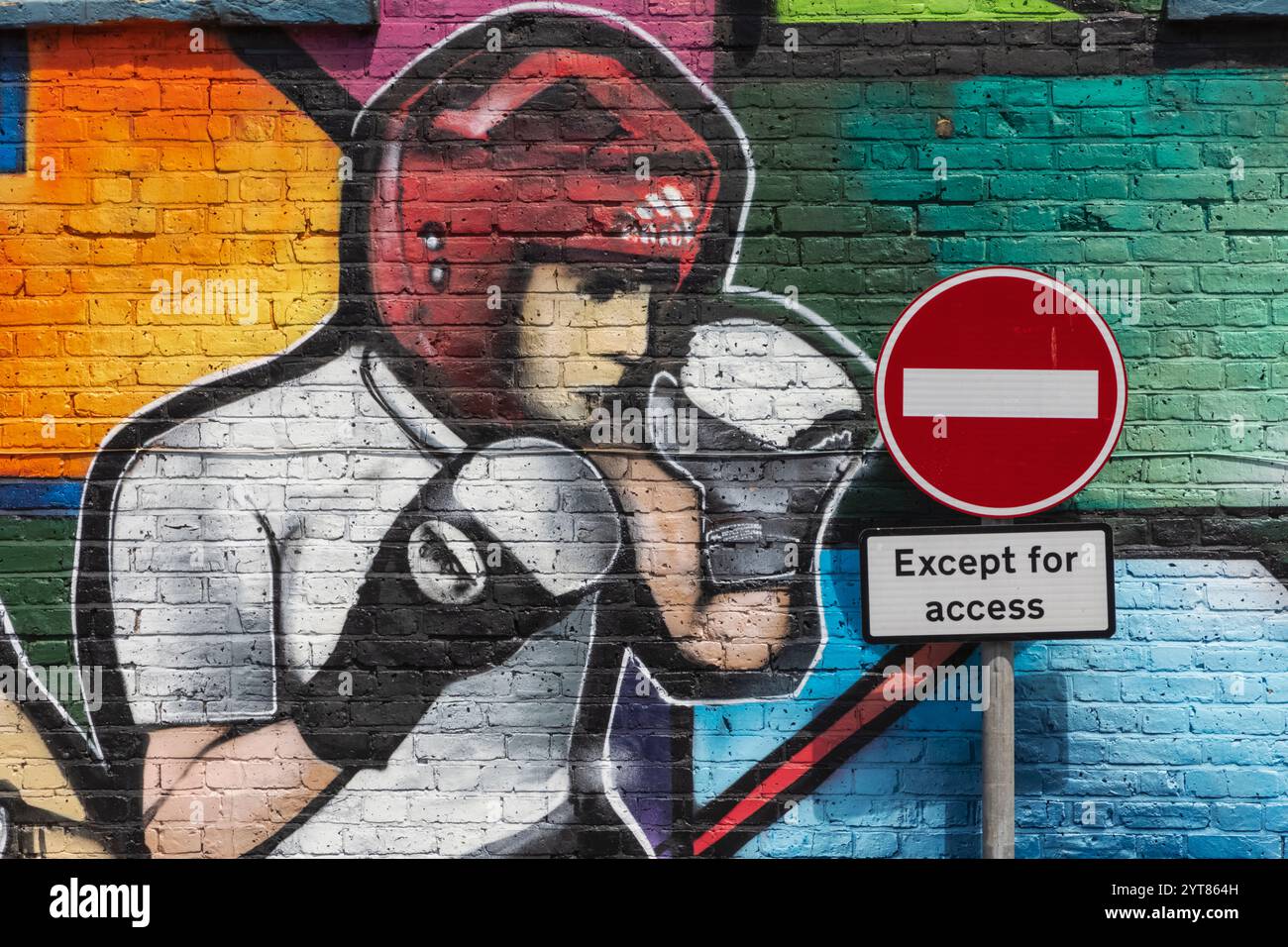 Mural depicting hi-res stock photography and images - Alamy