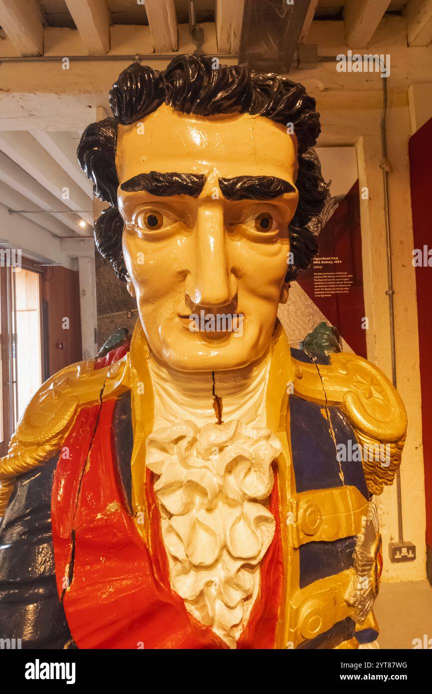 England, Kent, Chatham, The Historic Dockyard, Display of Ships ...