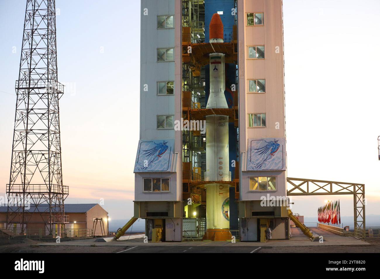 Semnan, Iran. 6th Dec, 2024. Iran's two-stage Simorgh (Phoenix ...