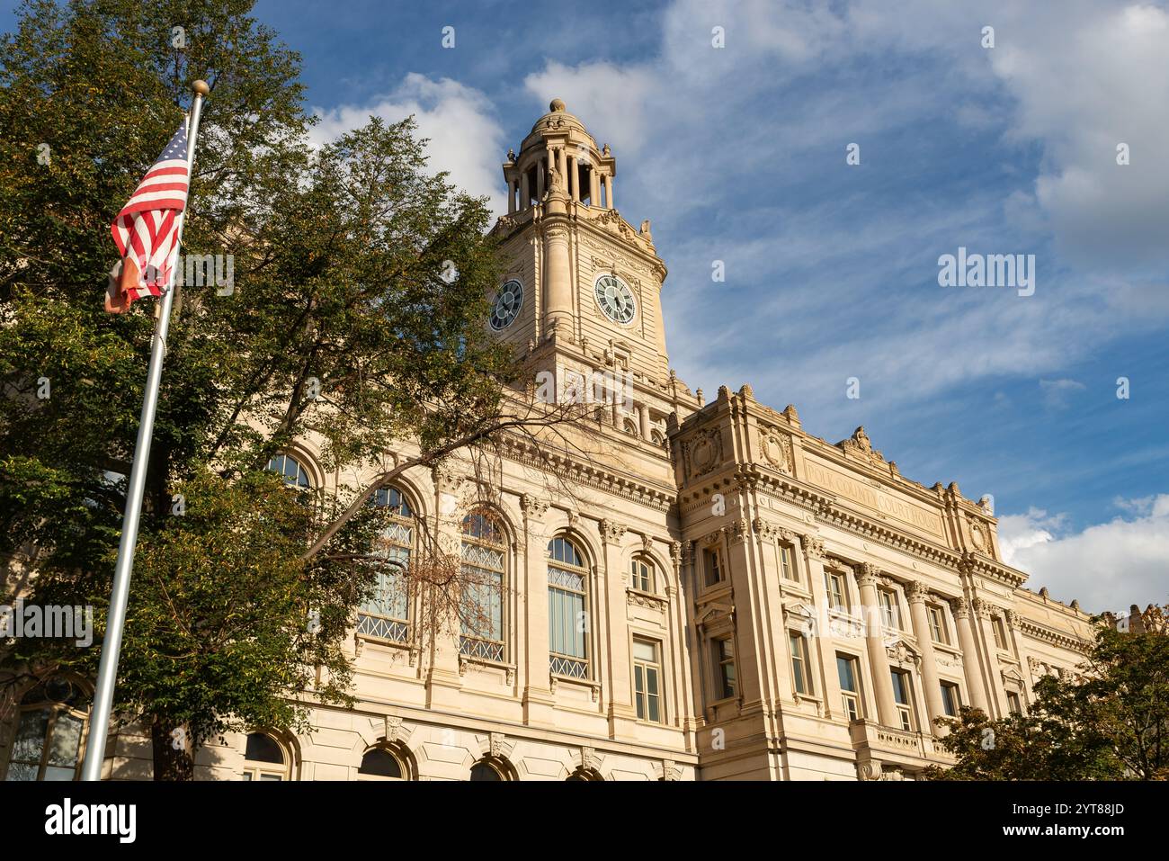 Exterior of the historic Polk County Courthouse, built in 1906, in Des ...