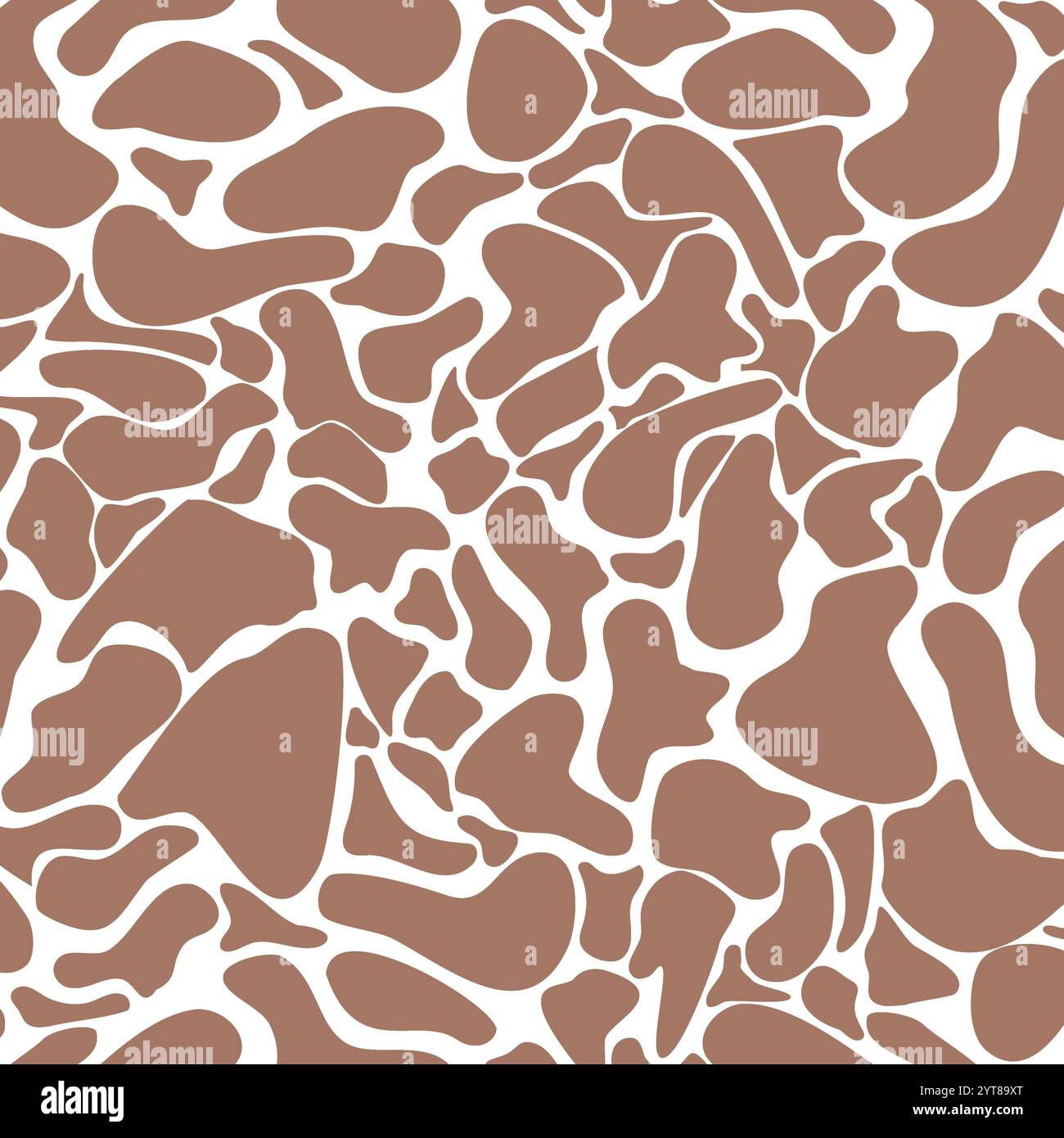 Abstract seamless pattern of black spots on Trending Color of the Year ...