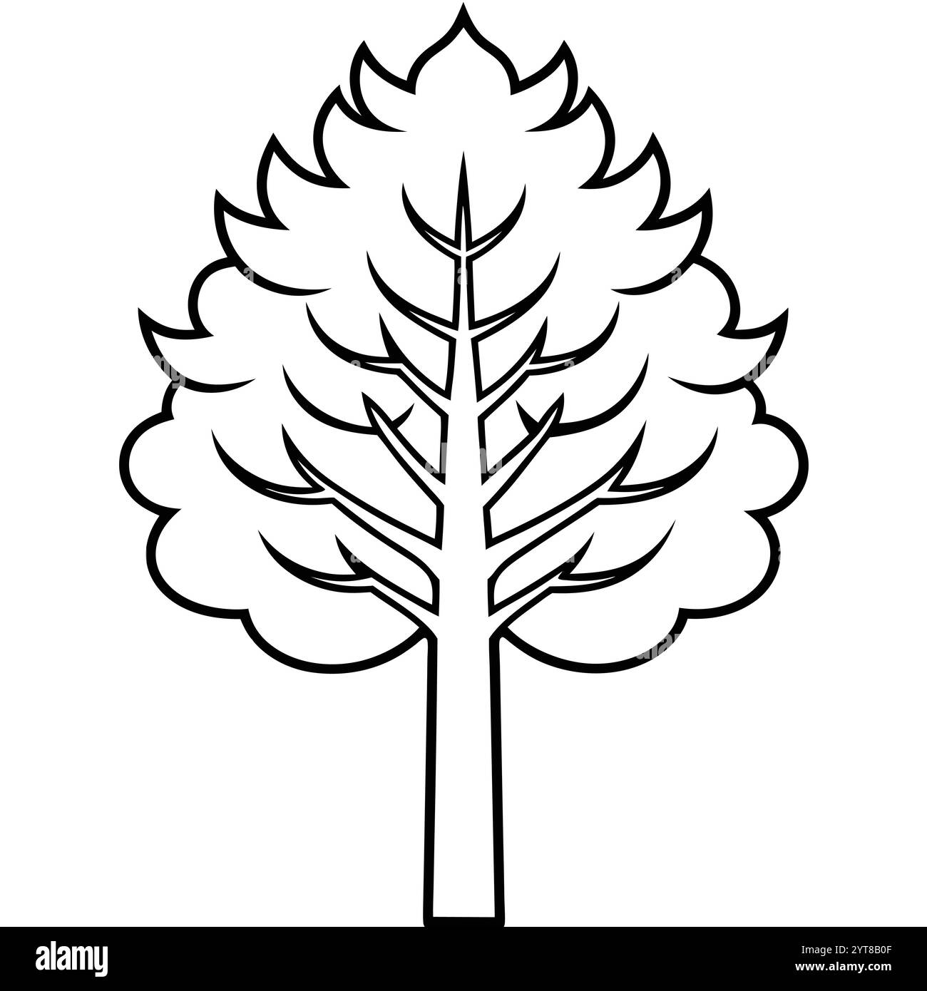 Forest Trees Vector Pack - Nature-Themed Designs & Outdoor Branding ...