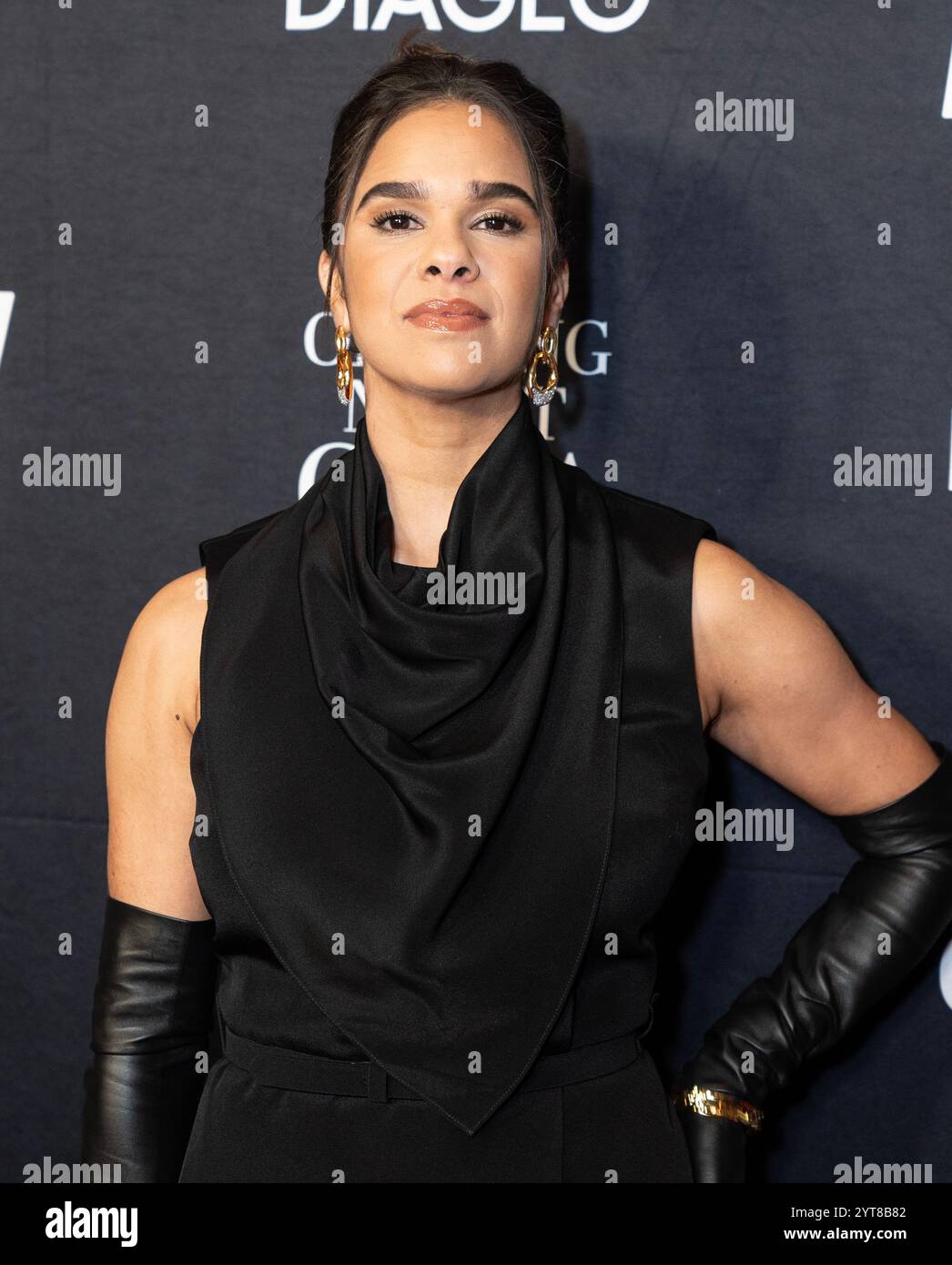 Misty Copeland wearing dress by Adam Lippes attends Alvin Ailey ...