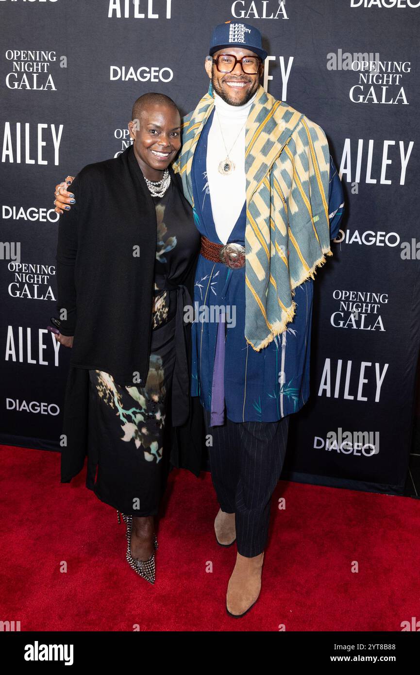 Hope Boykin and Jonathan McCrory attend Alvin Ailey American Dance ...