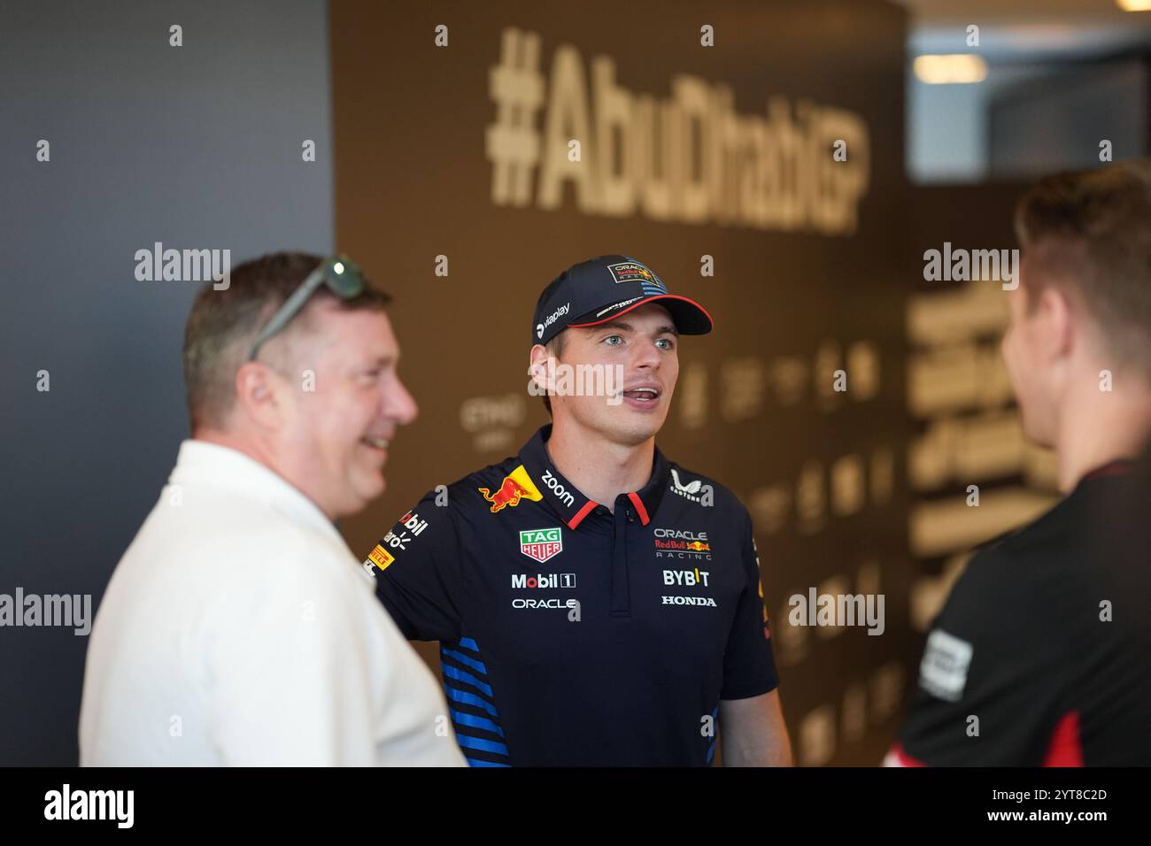 Abu Dhabi, United Arab Emirates. 5th Dec, 2024. During a press event at ...