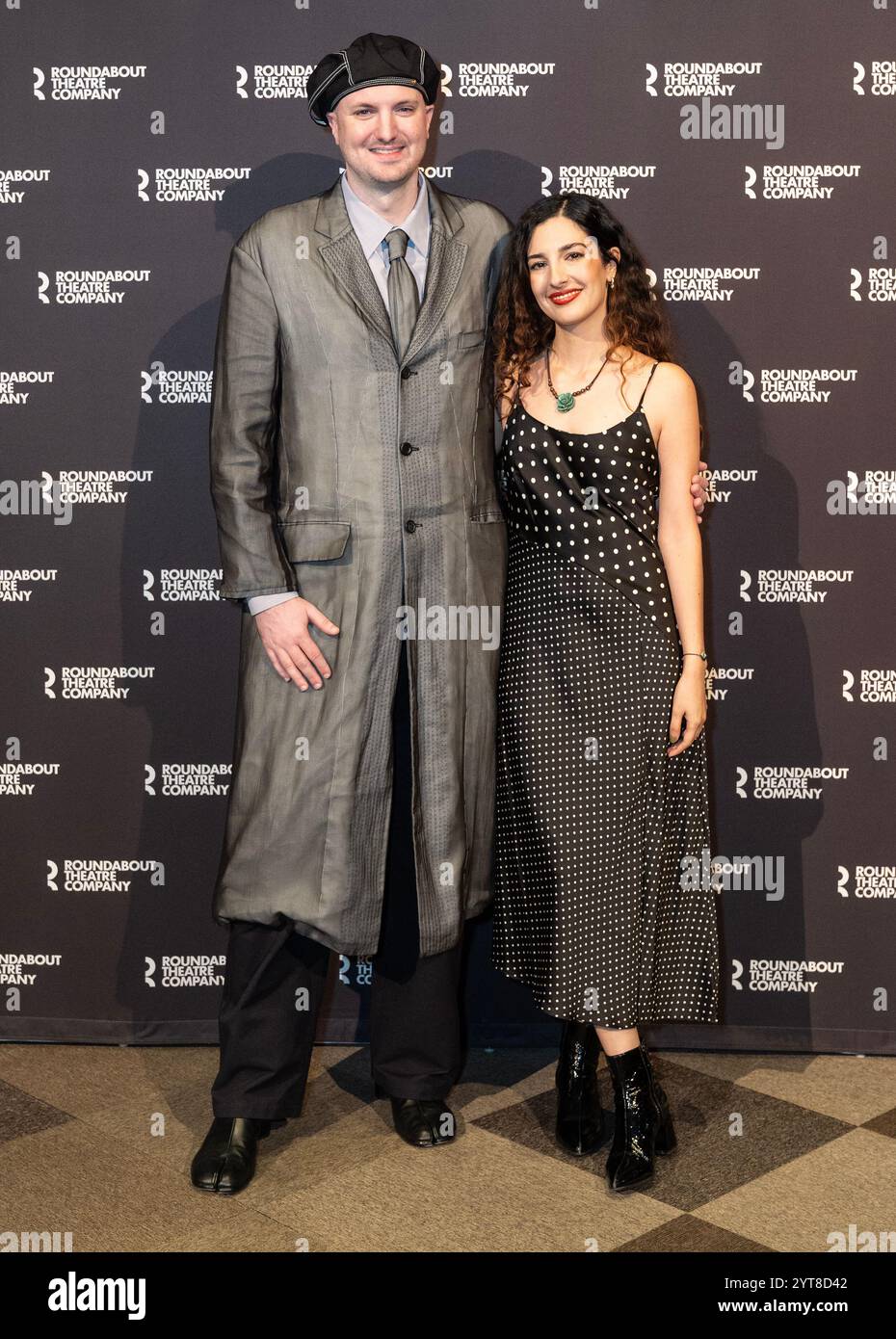 New York, USA. 06th Dec, 2024. Director Knud Adams and writer Sanaz ...