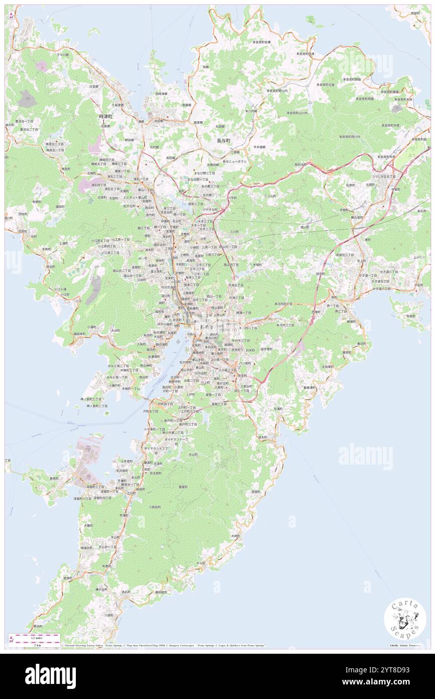 Nagasaki, Nagasaki-shi, JP, Japan, Nagasaki, N 32 45' 0'', N 129 52' 59 ...