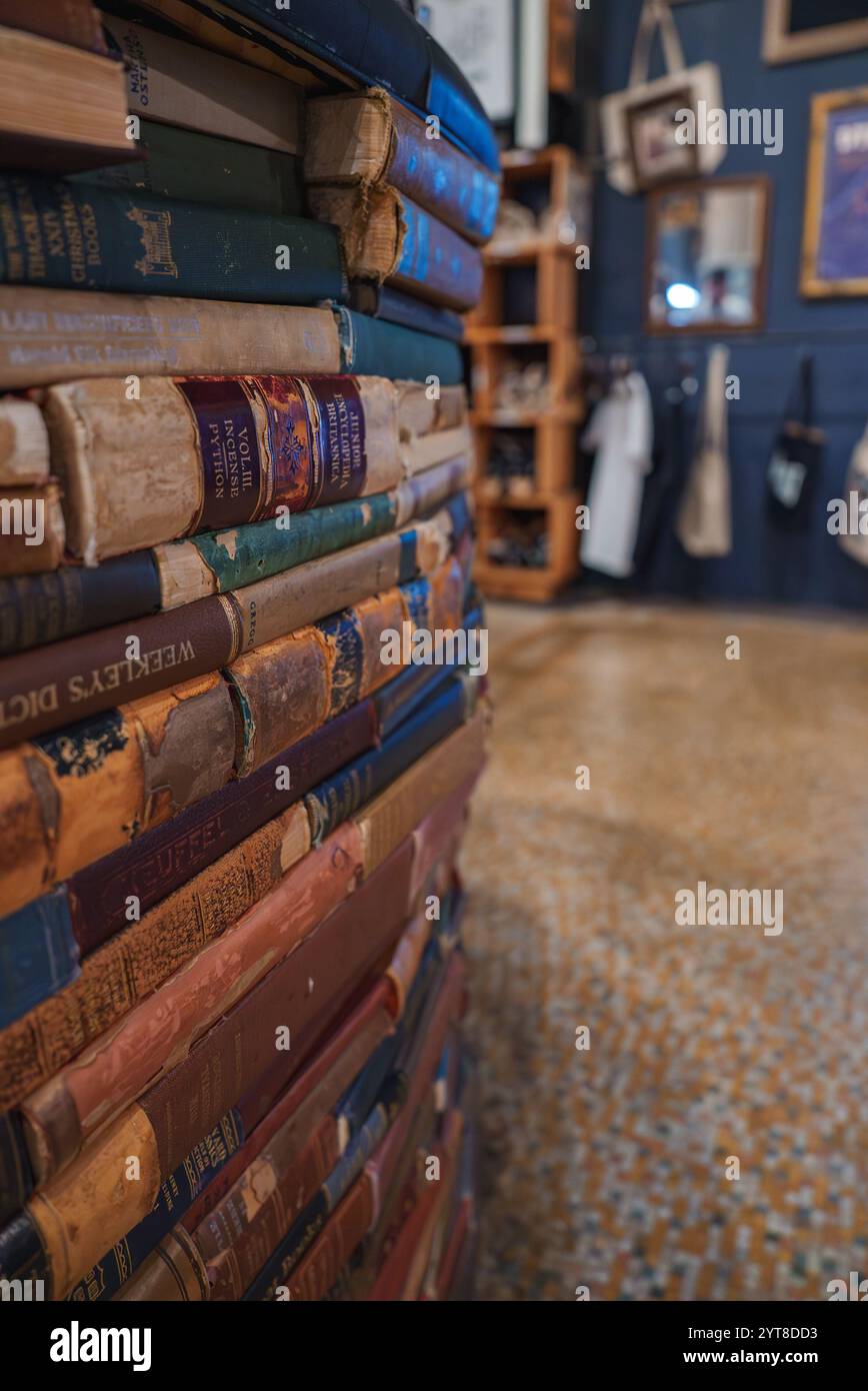 Interior View of The Last Bookstore in Los Angeles with Vintage Book ...