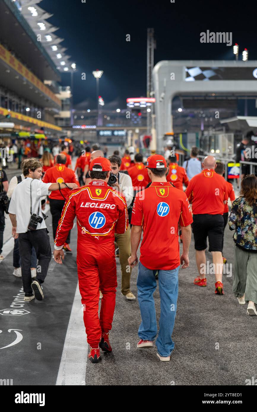 December 5, 2024, Abu Dhabi, United Arab Emirates: CHARLES LECLERC (MON ...