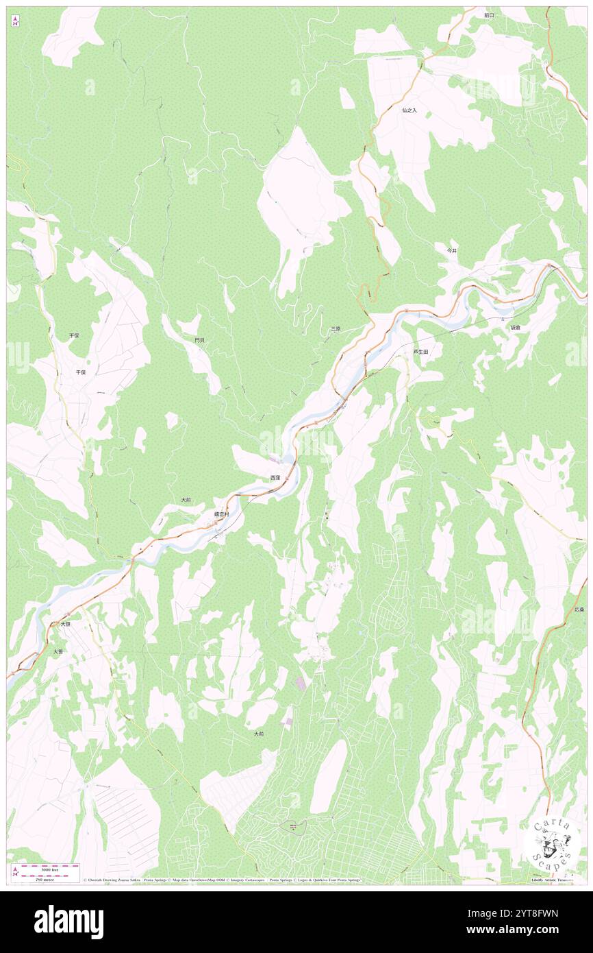 Manza Gawa, , JP, Japan, Gunma, N 36 31' 34'', N 138 32' 35'', map ...