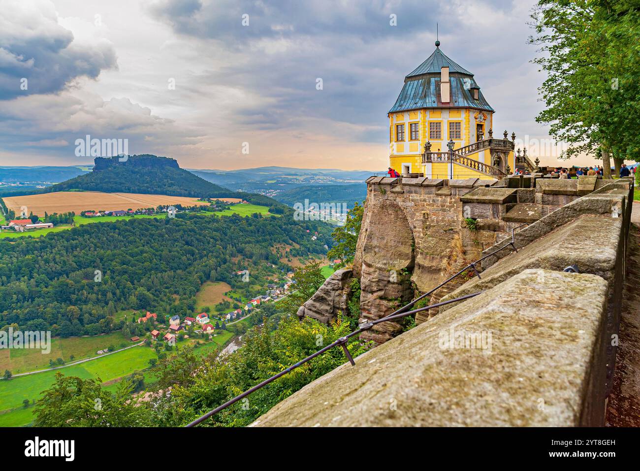 Koenigstein fortress near dresden hi-res stock photography and images ...