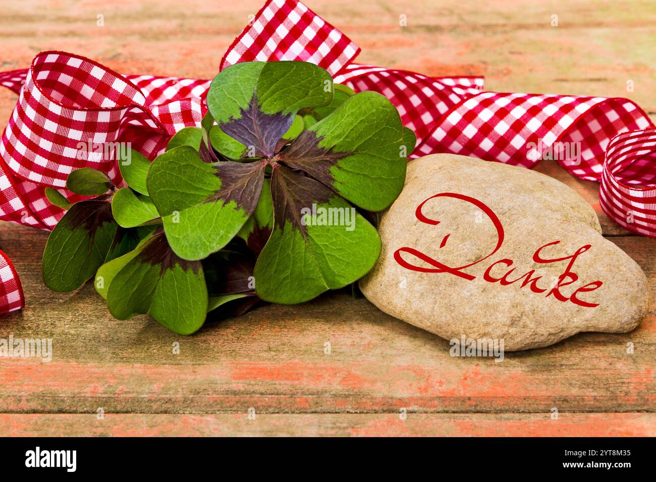 Thank you card with heart hi-res stock photography and images - Alamy