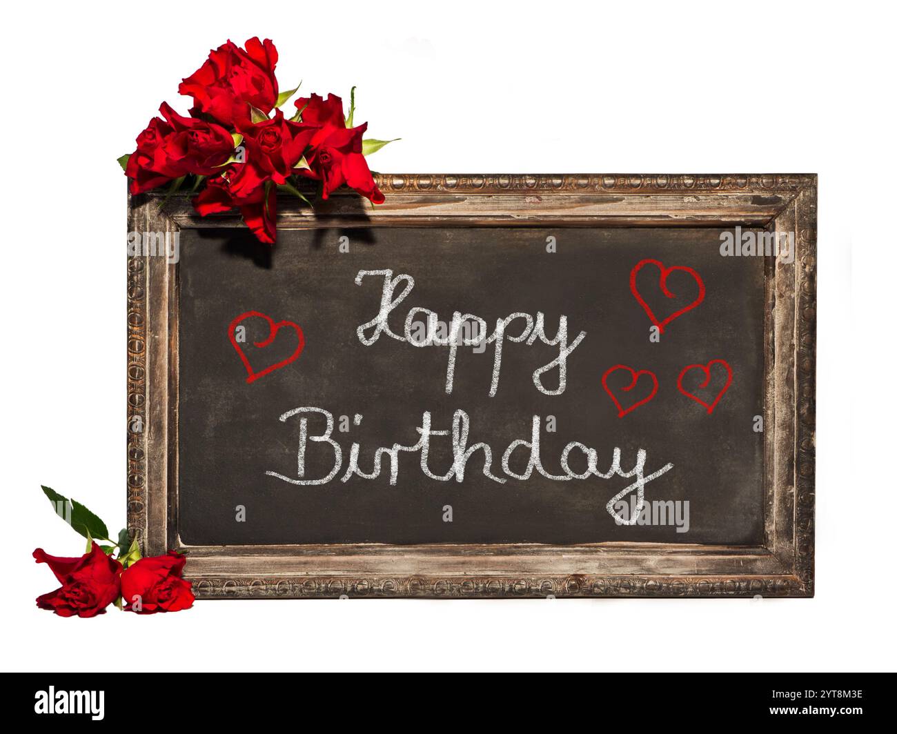 Sign with inscription Happy Birthday Stock Photo - Alamy