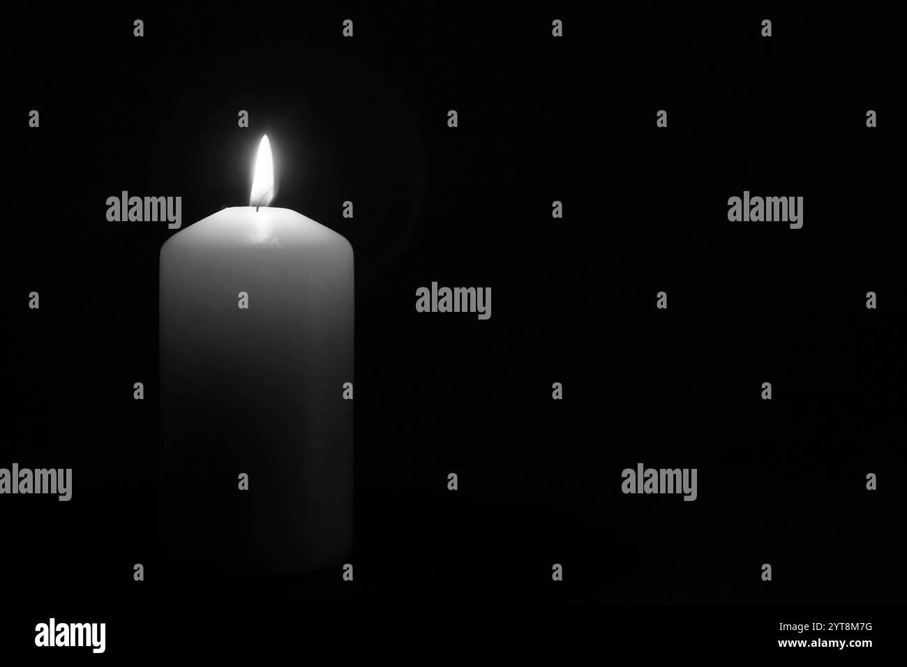 candle, candles, black background, death, grief, loss Stock Photo - Alamy