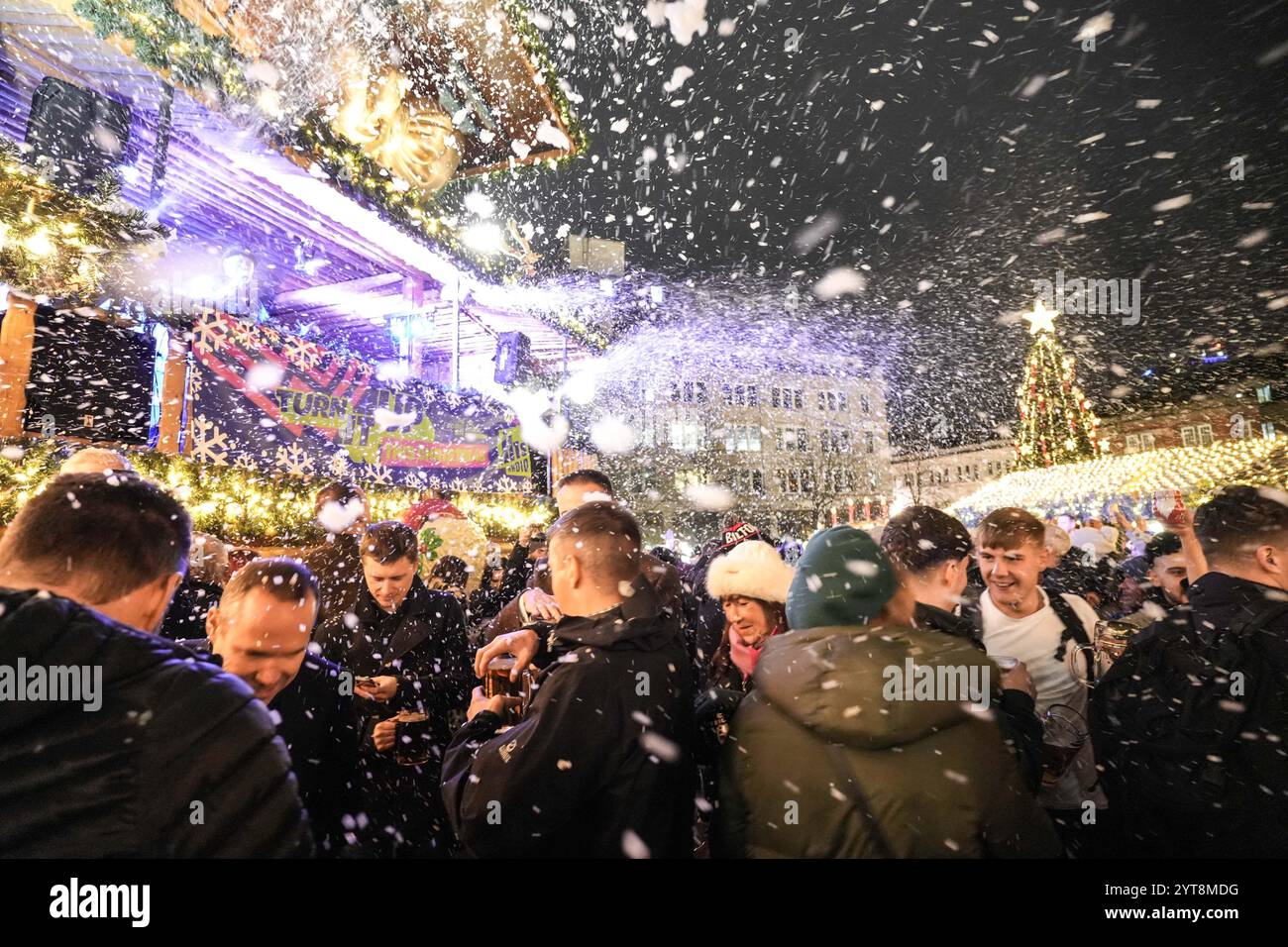 Storm darragh partygoers hi-res stock photography and images - Alamy