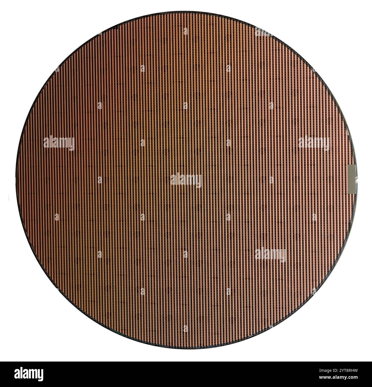 Frontal shot of a wafer in white back hi-res stock photography and ...