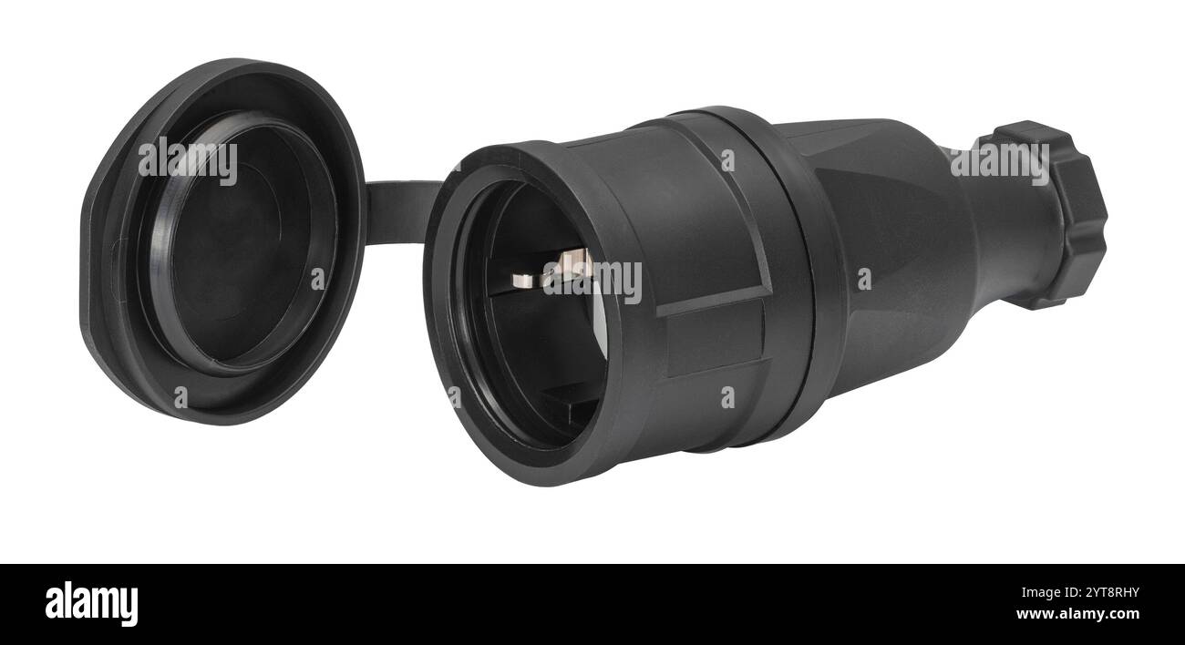 Studio photography of an electric socket isolated on white Stock Photo ...