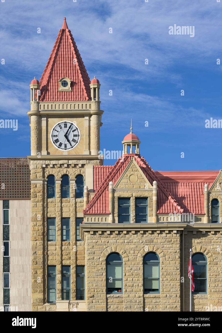 Old City Hall at 716 Macleod Trail SE in downtown Calgary, Alberta ...