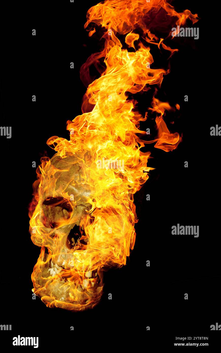 Burning bones hi-res stock photography and images - Alamy