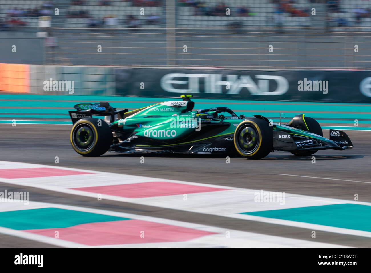 Yas Marina, Abu Dhabi. 06th Dec, 2024. Fernando Alonso (ESP) - Aston ...