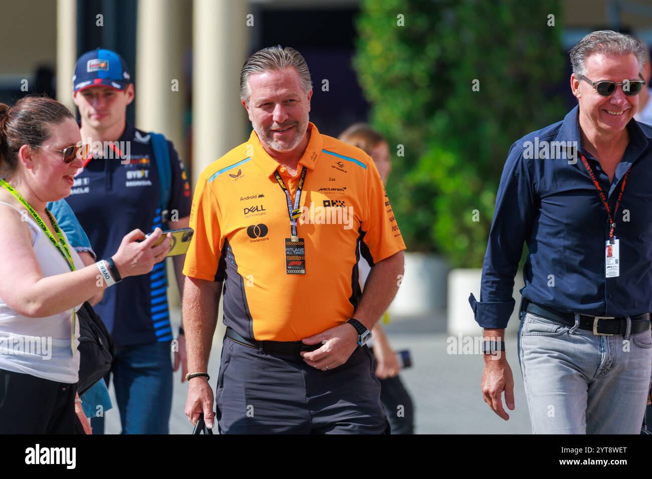 Yas Marina, Abu Dhabi. 06th Dec, 2024. Zak Brown (USA) - CEO McLaren ...