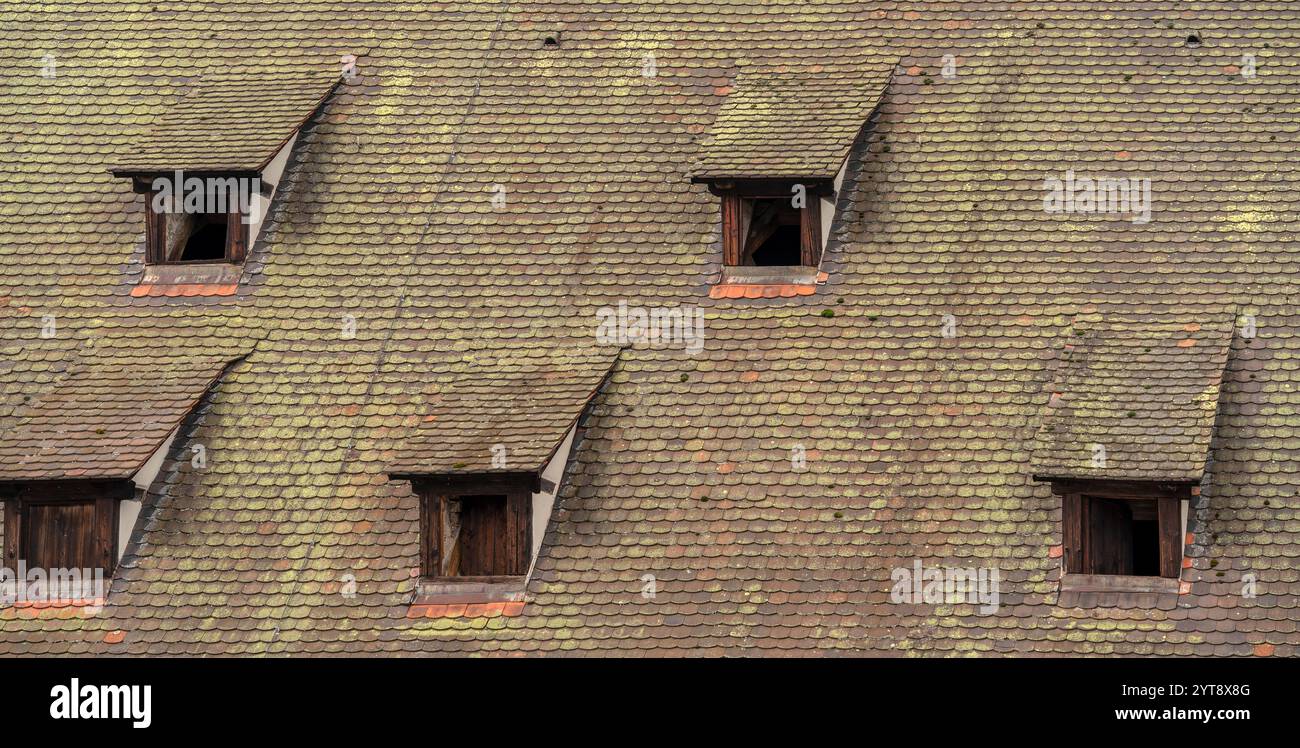 Gabled roof dormers hi-res stock photography and images - Alamy