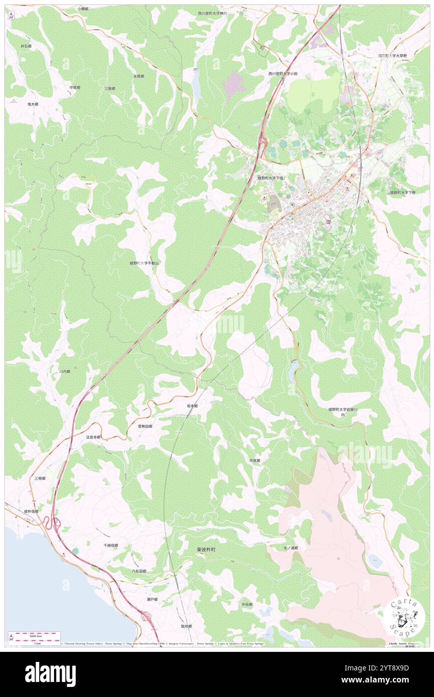 Ureshinomachi-iwayagawachi, Ureshino Shi, JP, Japan, Saga, N 33 4' 29 ...