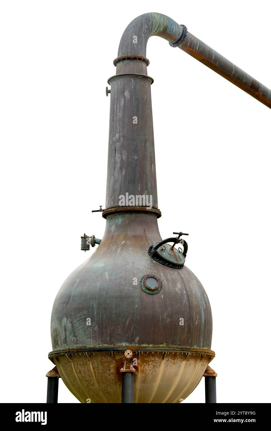 Rundown historic pot still seen in the Normandy region of northern ...