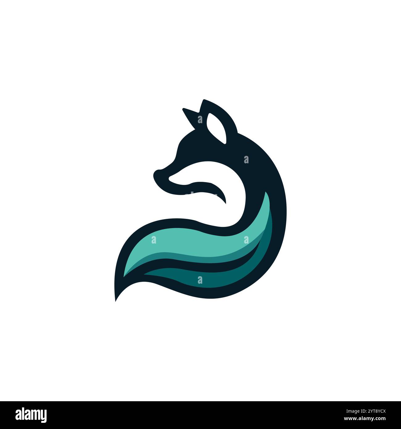 Fox branding icon. Fox vector icon design. Fox isolated on white ...