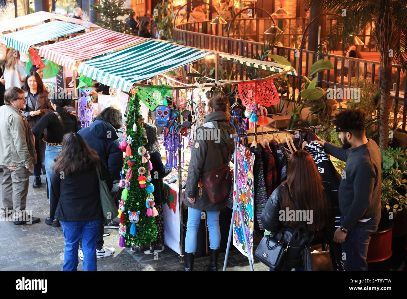 Mexican Christmas market at Coal Drops, Kings Cross, sponsored by ...